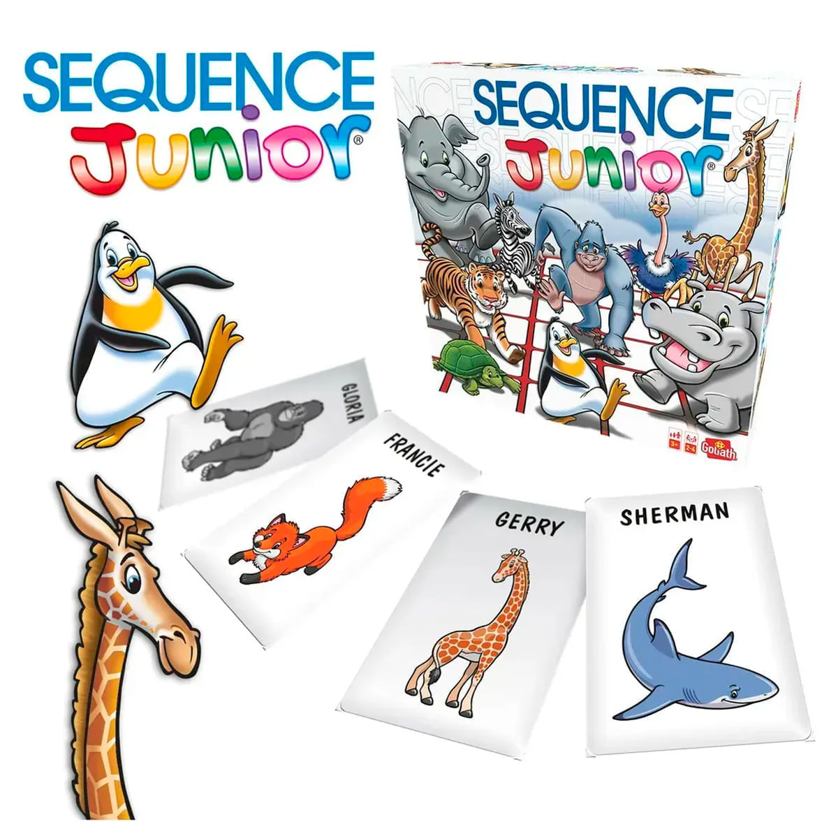 Juego De Mesa Sequence Junior Clasico - El Mundo del Juguete